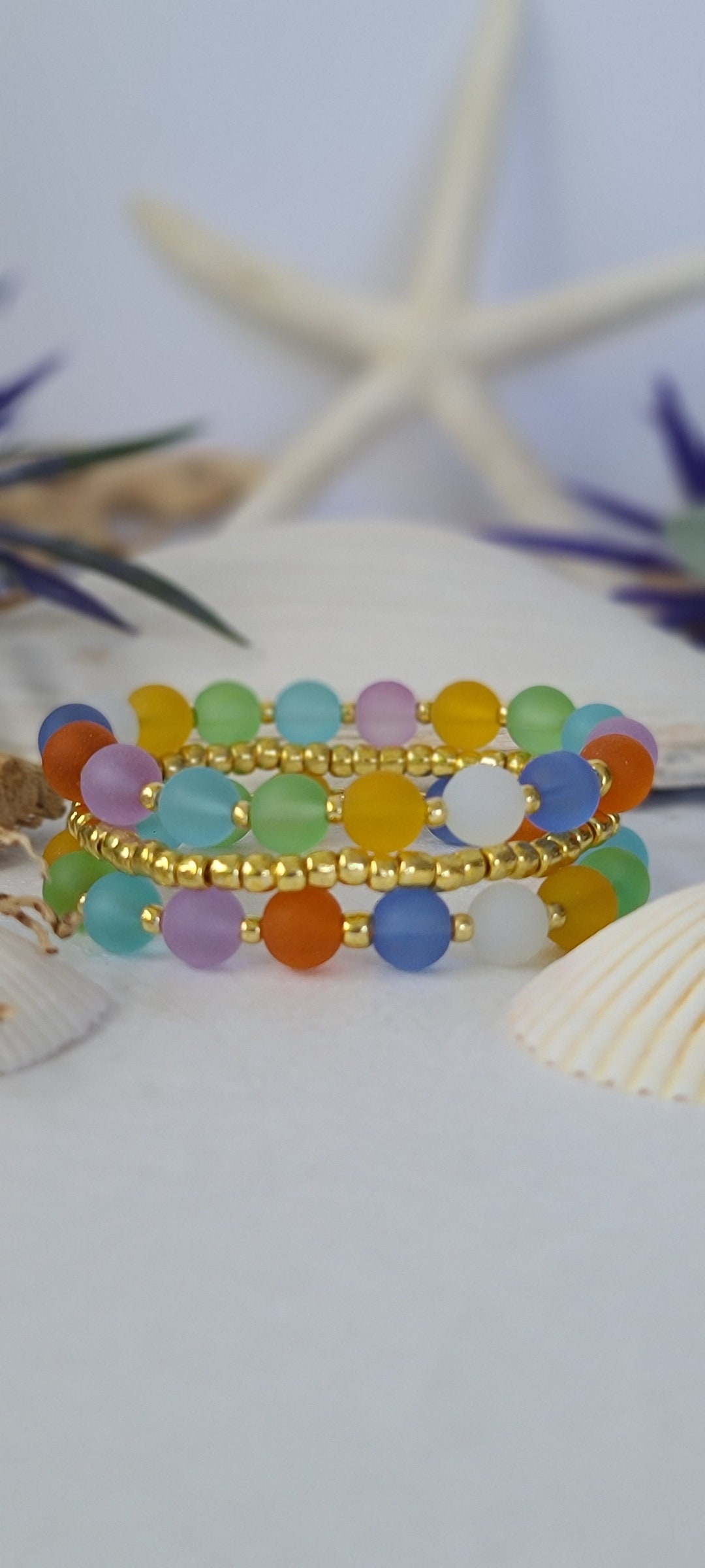 Summer Bracelets, Ocean Bracelets, Sea Glass Bracelets, Coastal Jewelry ...