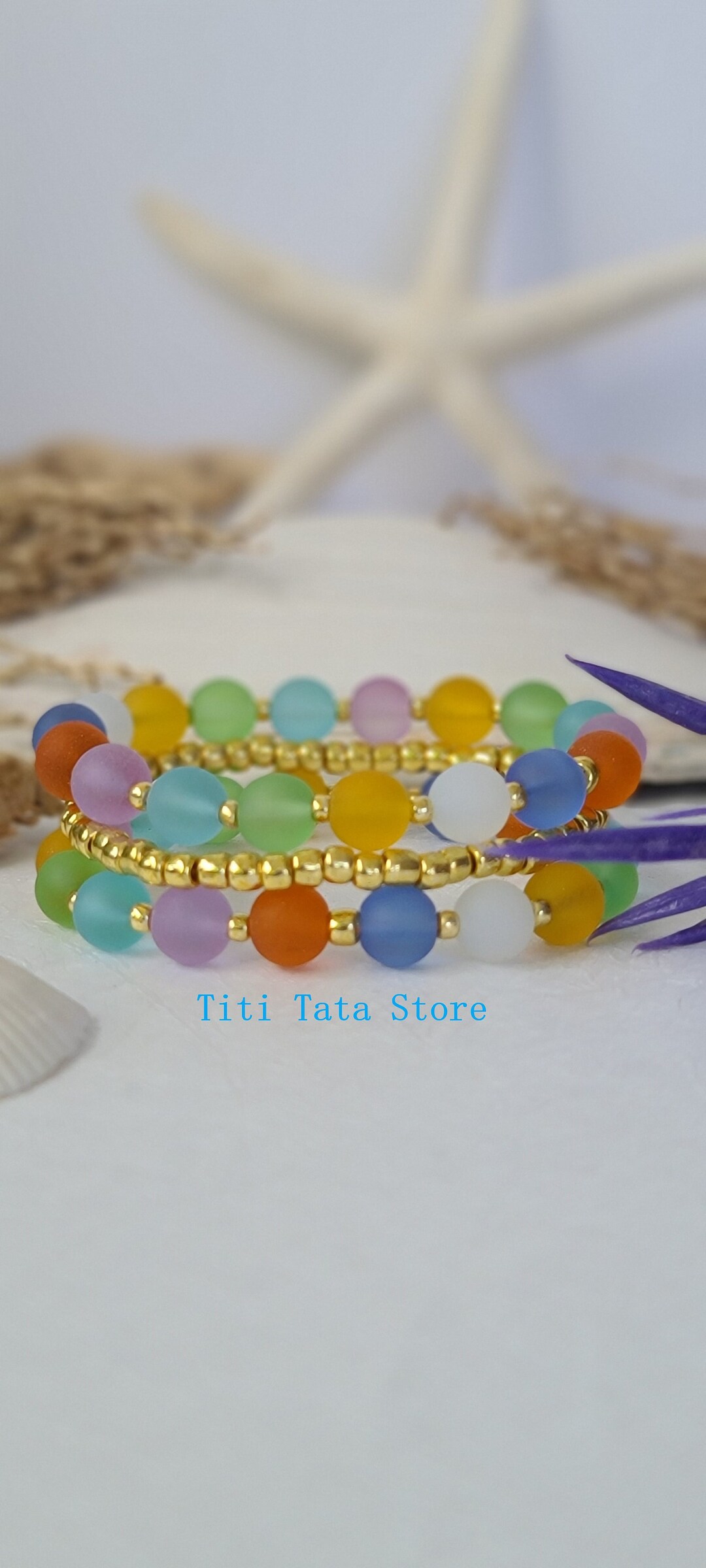 Summer Beach Bracelets, Women Bracelets, Bohemian Bracelets, Coastal ...