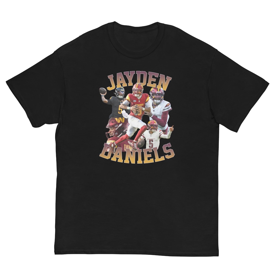 Jayden Daniels Shirt, Washington Commanders - Etsy