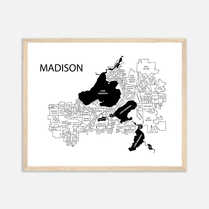 Madison Wisconsin - Etsy