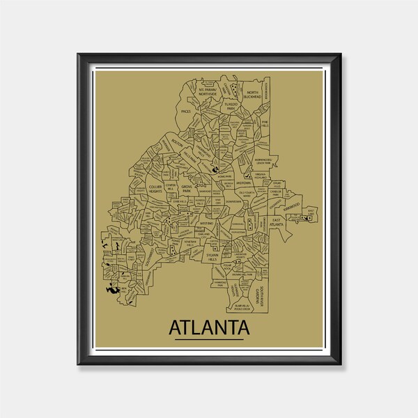 Georgia Tech Art - Etsy