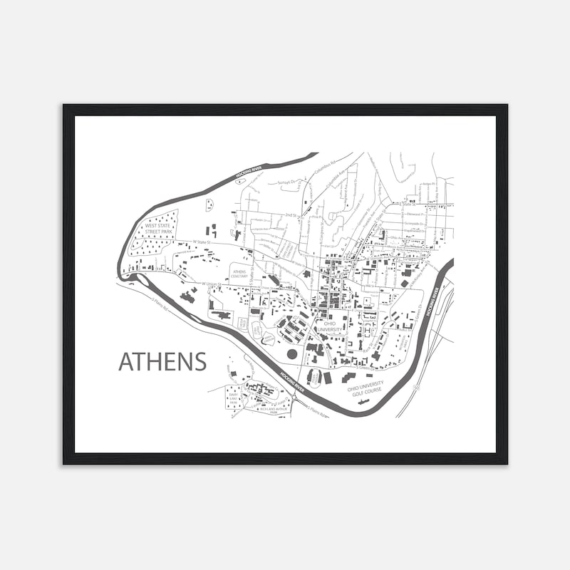 Athens Ohio - Etsy