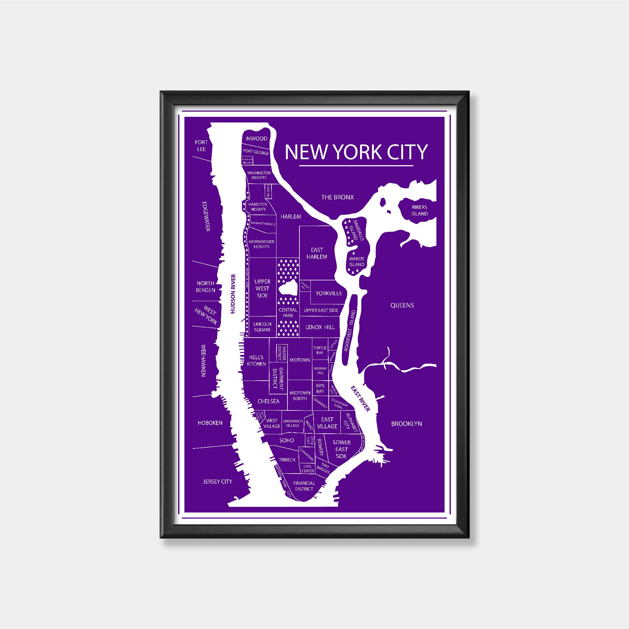 Nyu Map Of Ny With