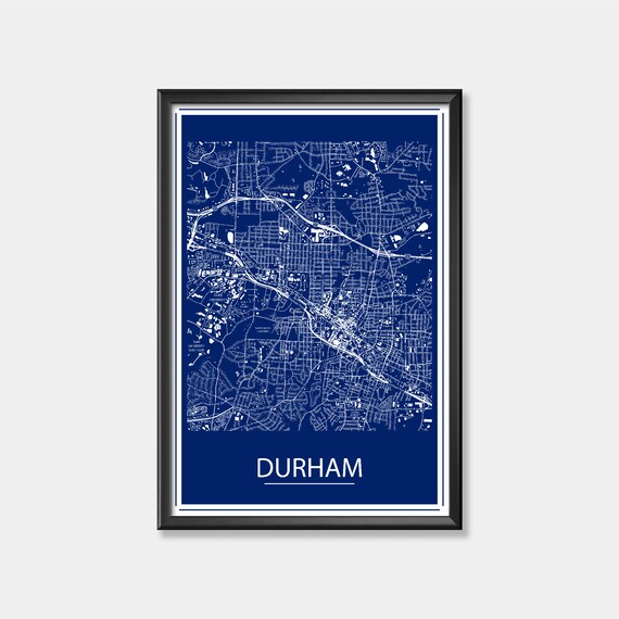 Downtown Durham Nc Map