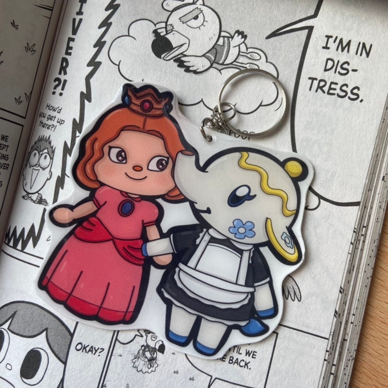 CUSTOM Animal Crossing New Horizons Player Keyring - Etsy