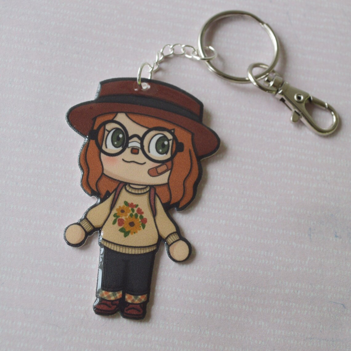 CUSTOM Animal Crossing New Horizons Player Keyring - Etsy