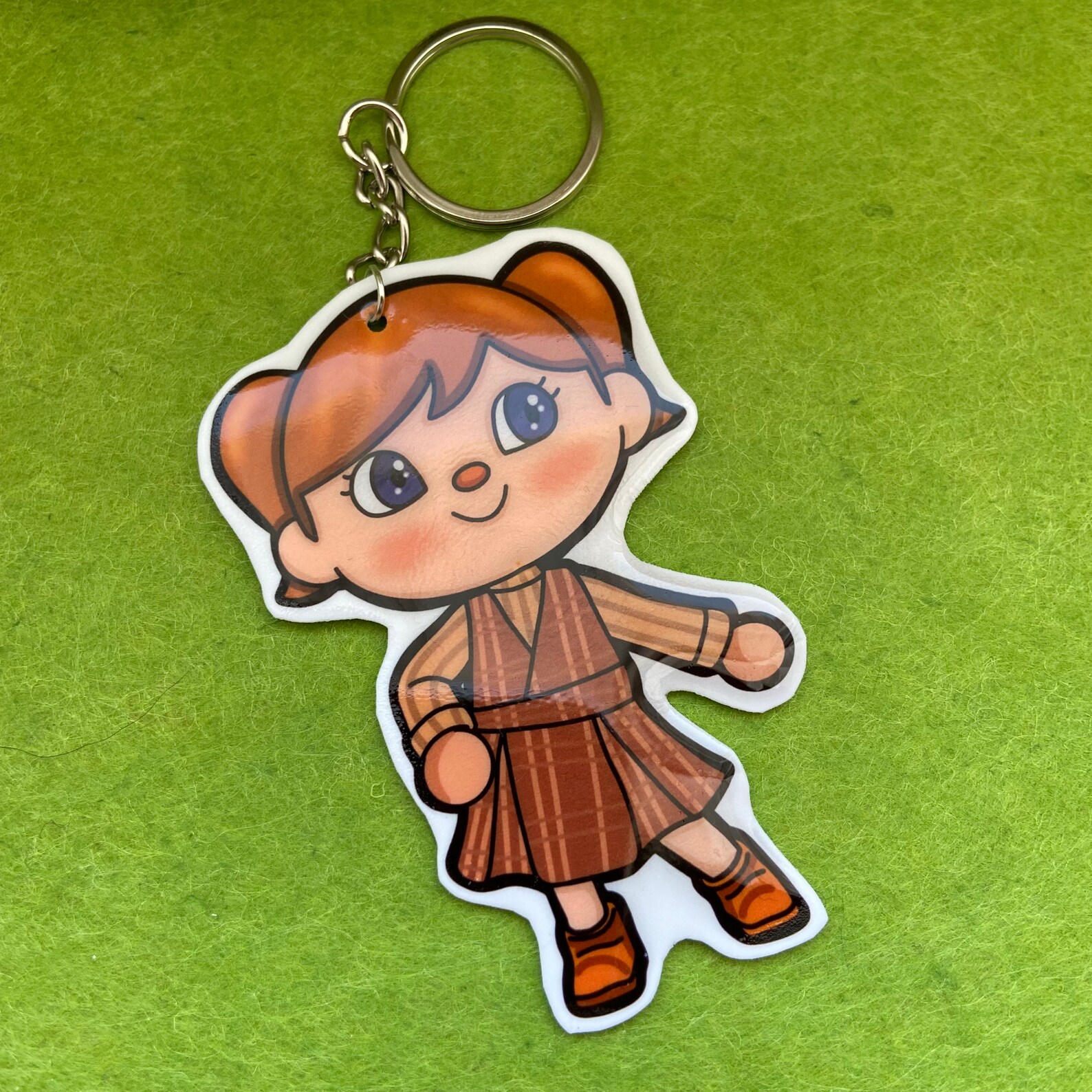 CUSTOM Animal Crossing New Horizons Player Keyring - Etsy
