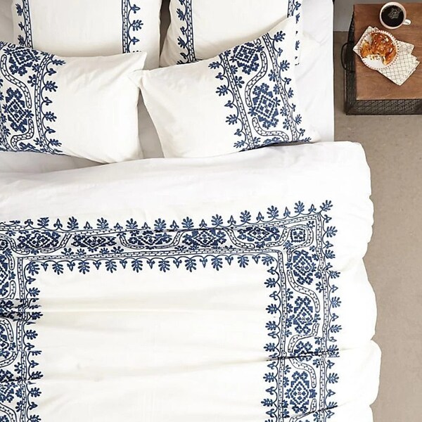 Embroidered Bedding - Etsy