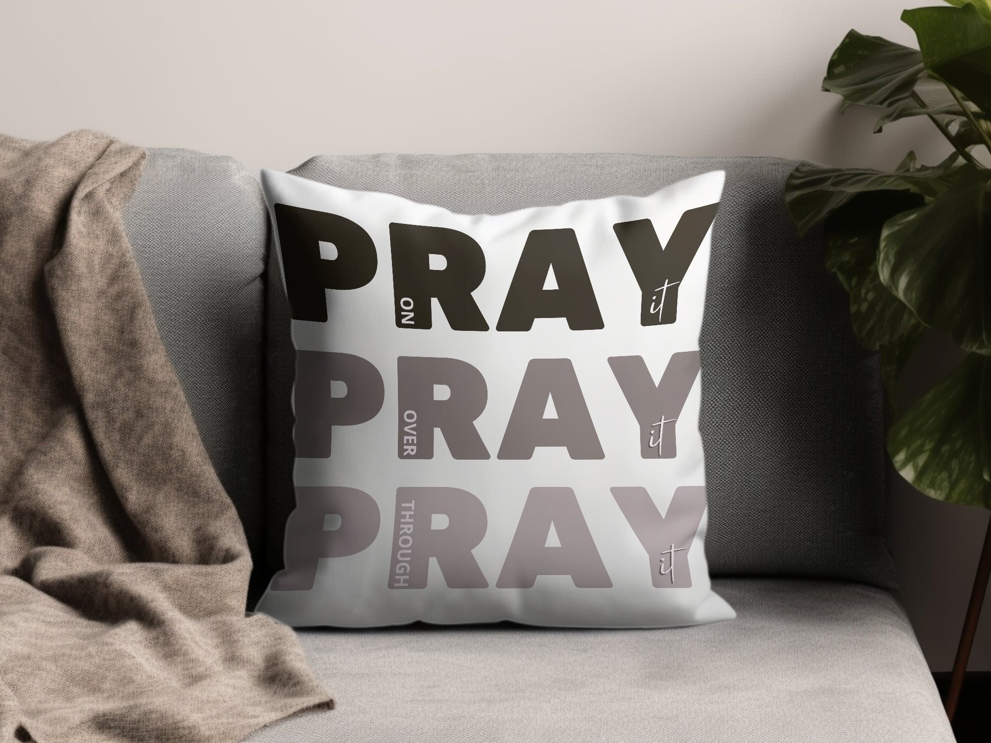Pray Pray Pray Instant Download Art Illustration Bundle of 20 Colors ...
