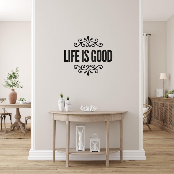 Life Vinyl Decal - Etsy