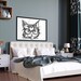 Instant Download Art Print Line Art Intense Cat Artwork - Etsy