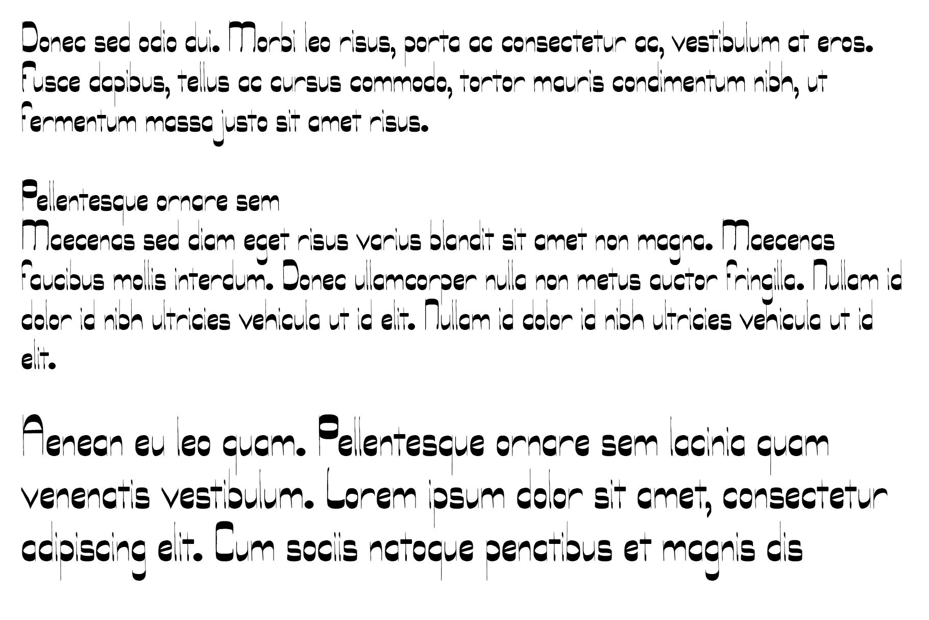 Font Allysia Lei, Un tipo de letra creativa, moderna y casual de Sans ...