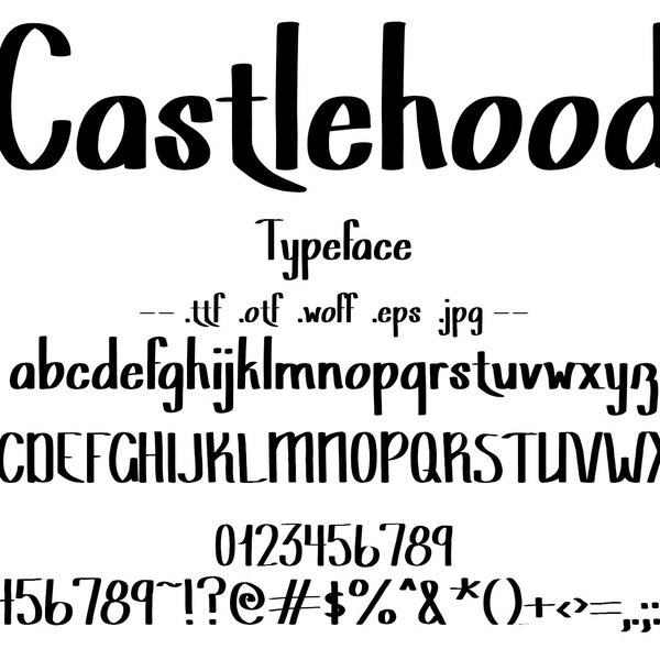 Font With Horizontal Lines - Etsy