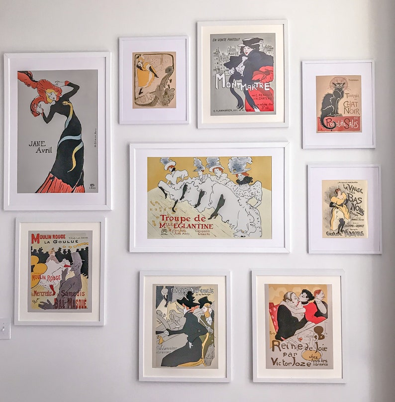 Toulouse Lautrec Art Reproduction - La Troupe De Mlle Eglantine ...