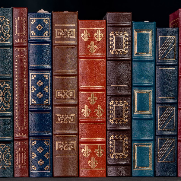 Leather Bound Book - Etsy