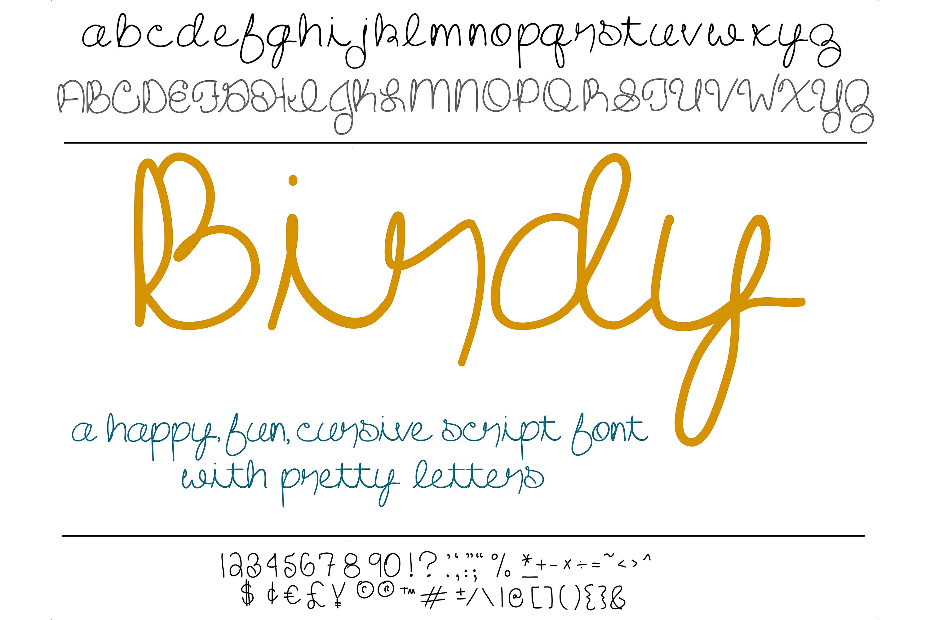 Creative Cursive Lettering