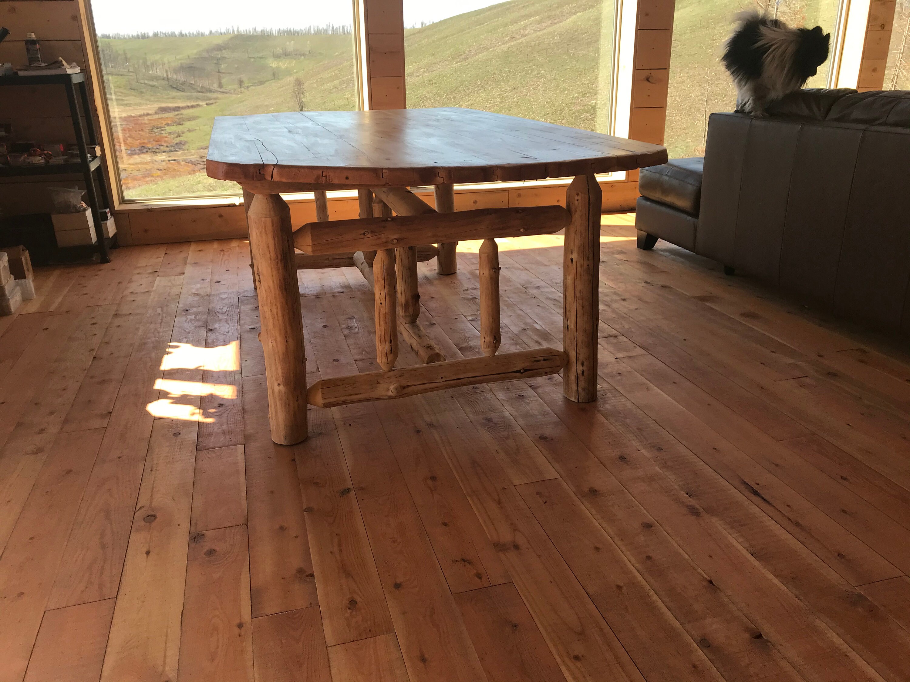Log Dining Table - Etsy