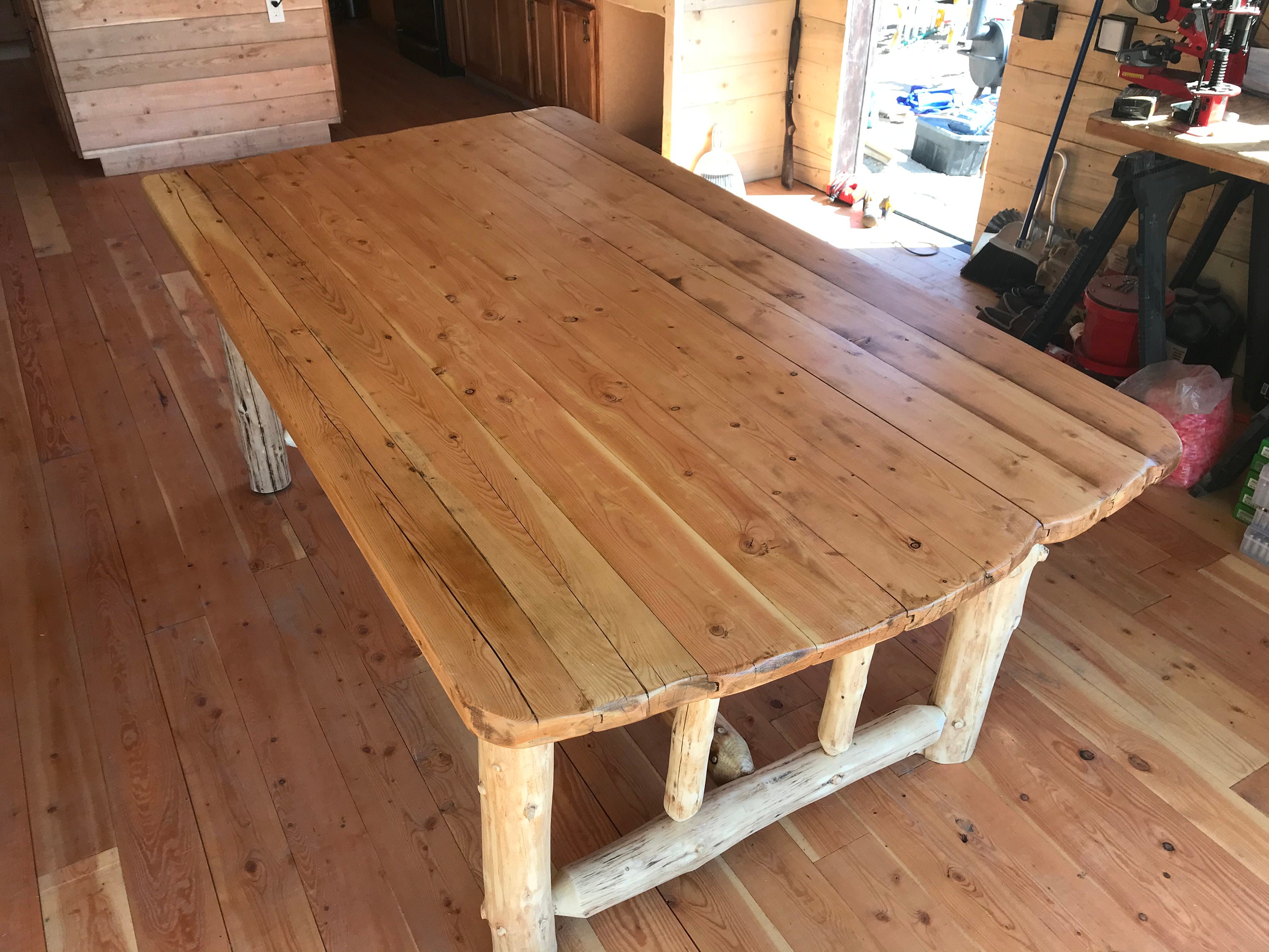 Log Dining Table - Etsy
