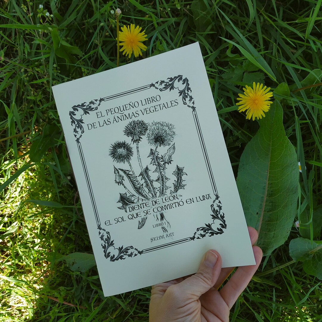 Dandelion Book, Herbalism, Medicinal Plants, Plant Spirits - Etsy