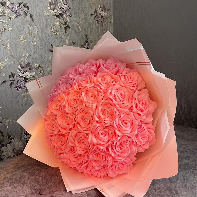 Ribbon Bouquet - Etsy