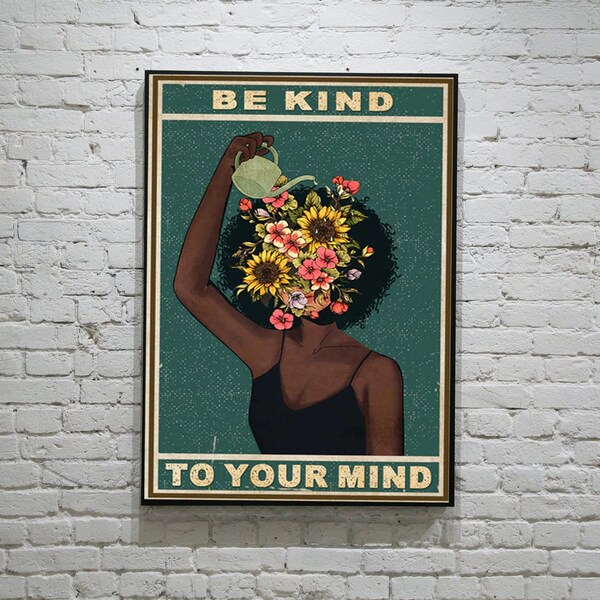Be Kind Poster - Etsy