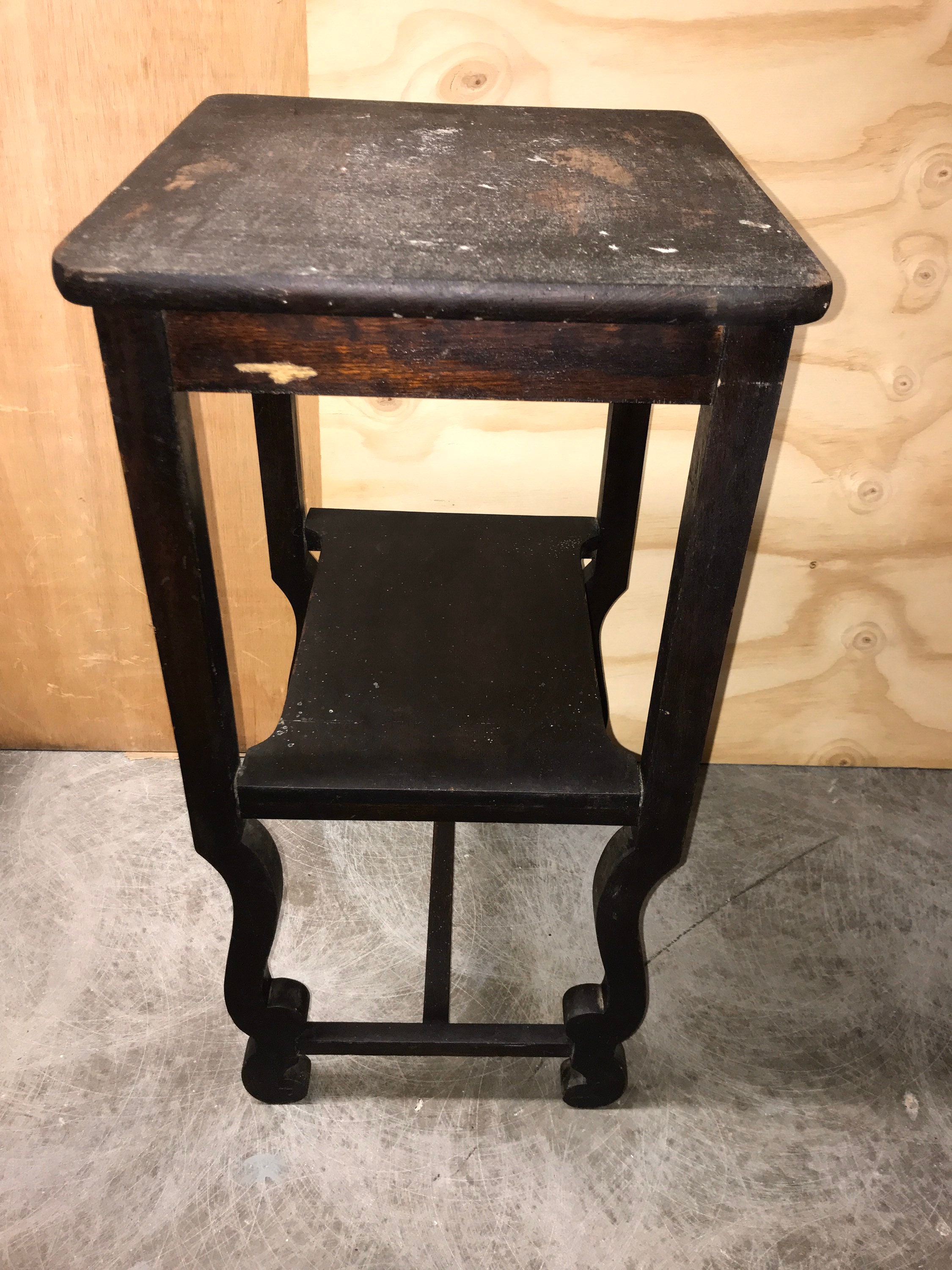 Antique Oak End Table - Etsy