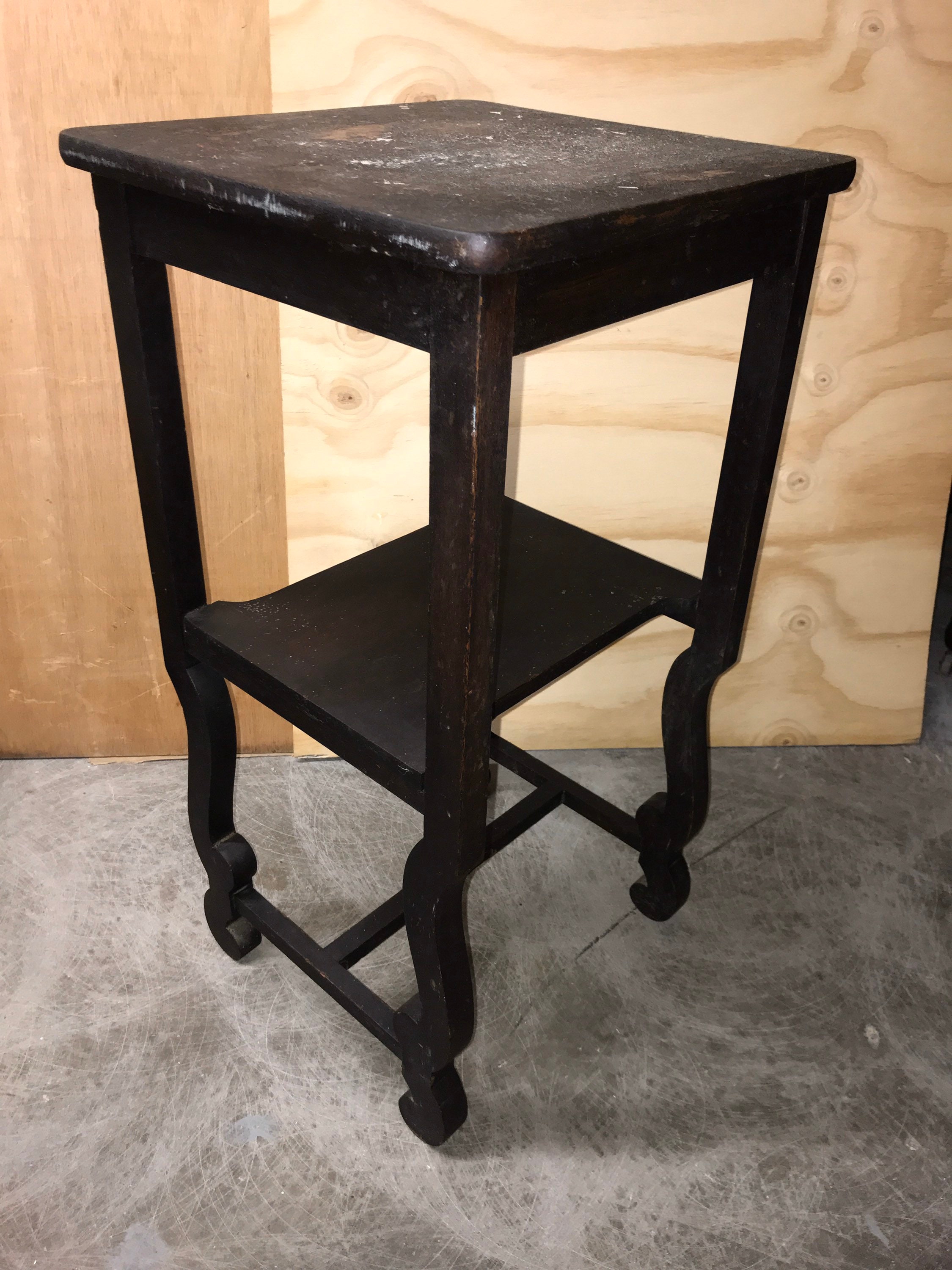 Antique Oak End Table - Etsy