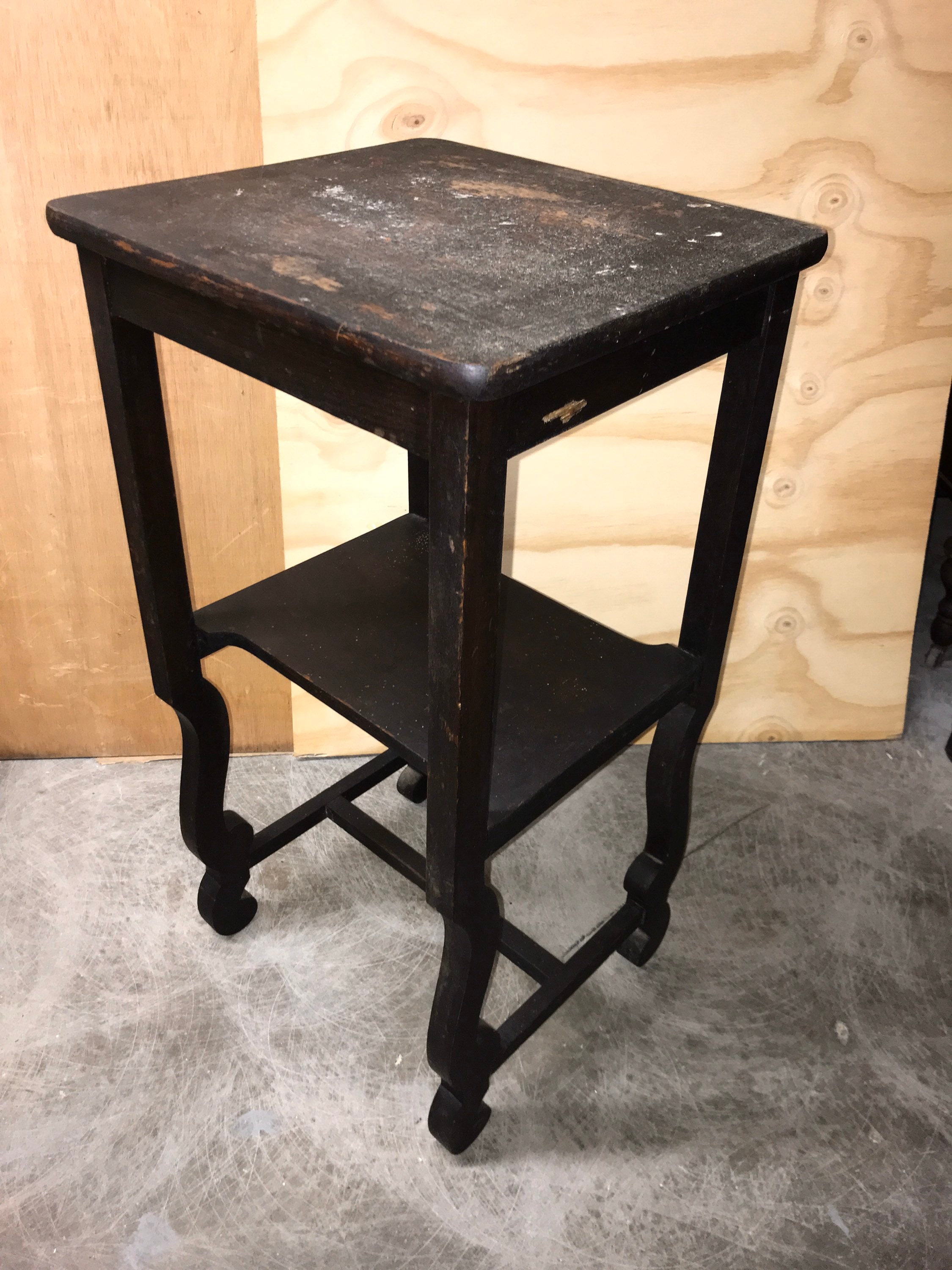 Antique Oak End Table - Etsy