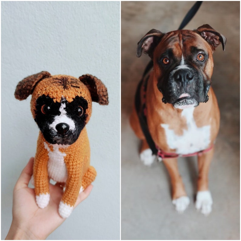 Custom Stuffed Dog Custom Dog Plush Custom Crochet Dog Dog - Etsy