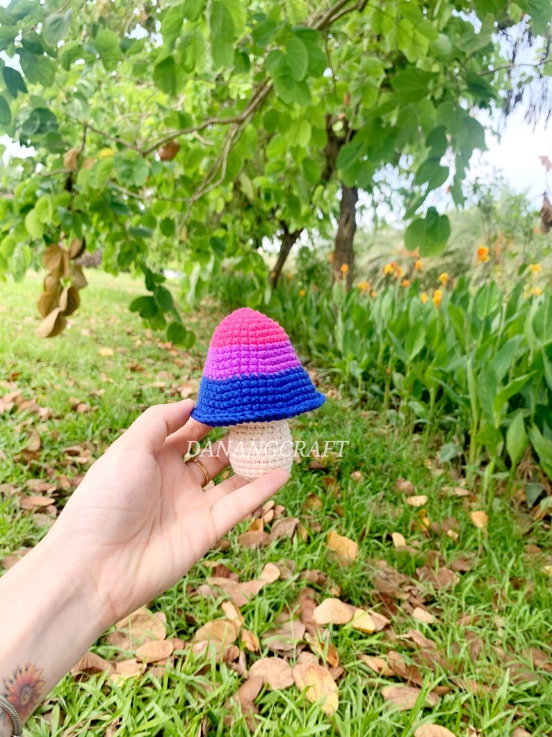 Crochet LGBT Mushroom LGBT Plush LGBT Gay Lesbian - Etsy