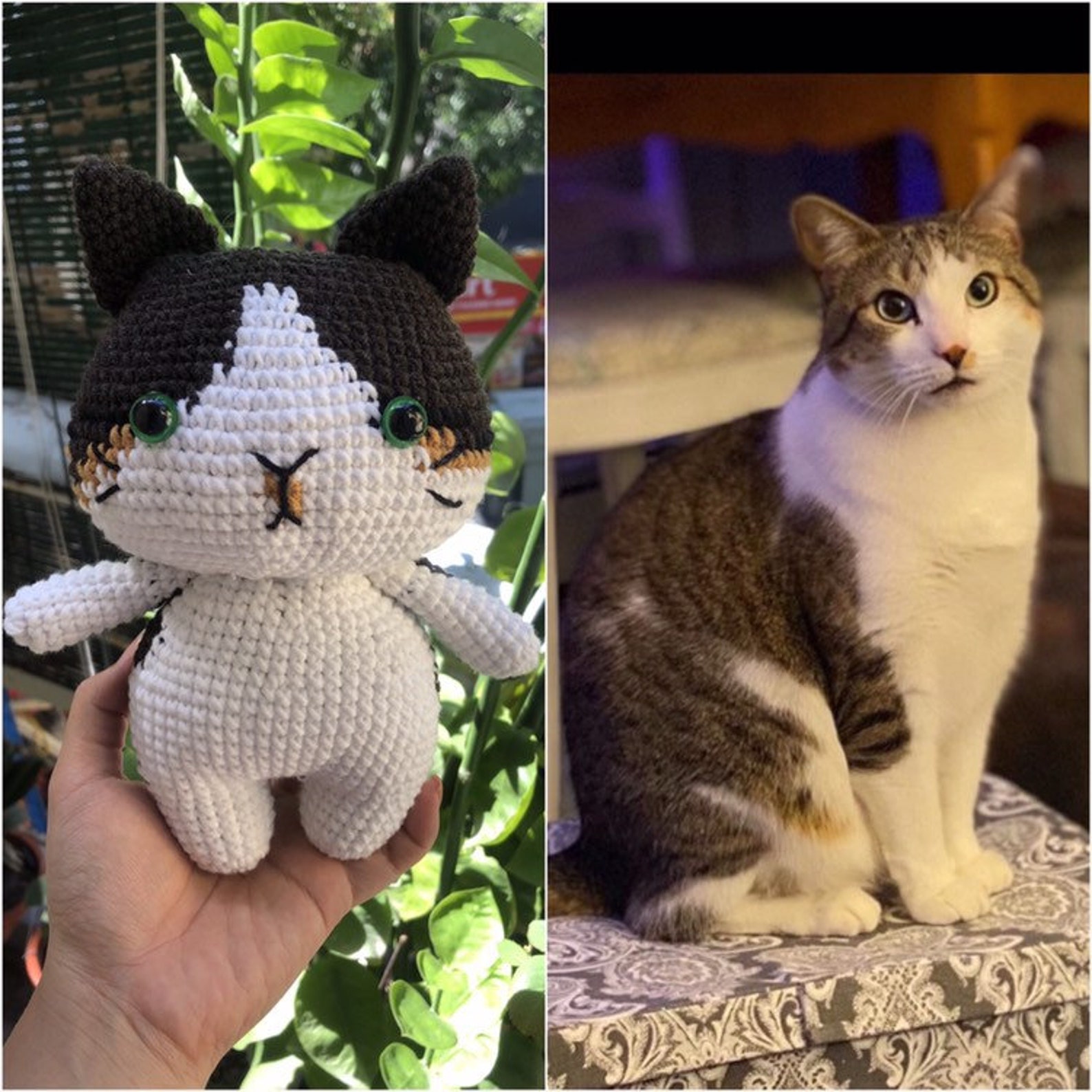 Custom Cat Plush Custom Stuffed Cat Cat Stuffed Animal - Etsy