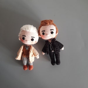 Good Omens Plush, Crochet LGBT Plush, Crochet Pride Doll - Etsy