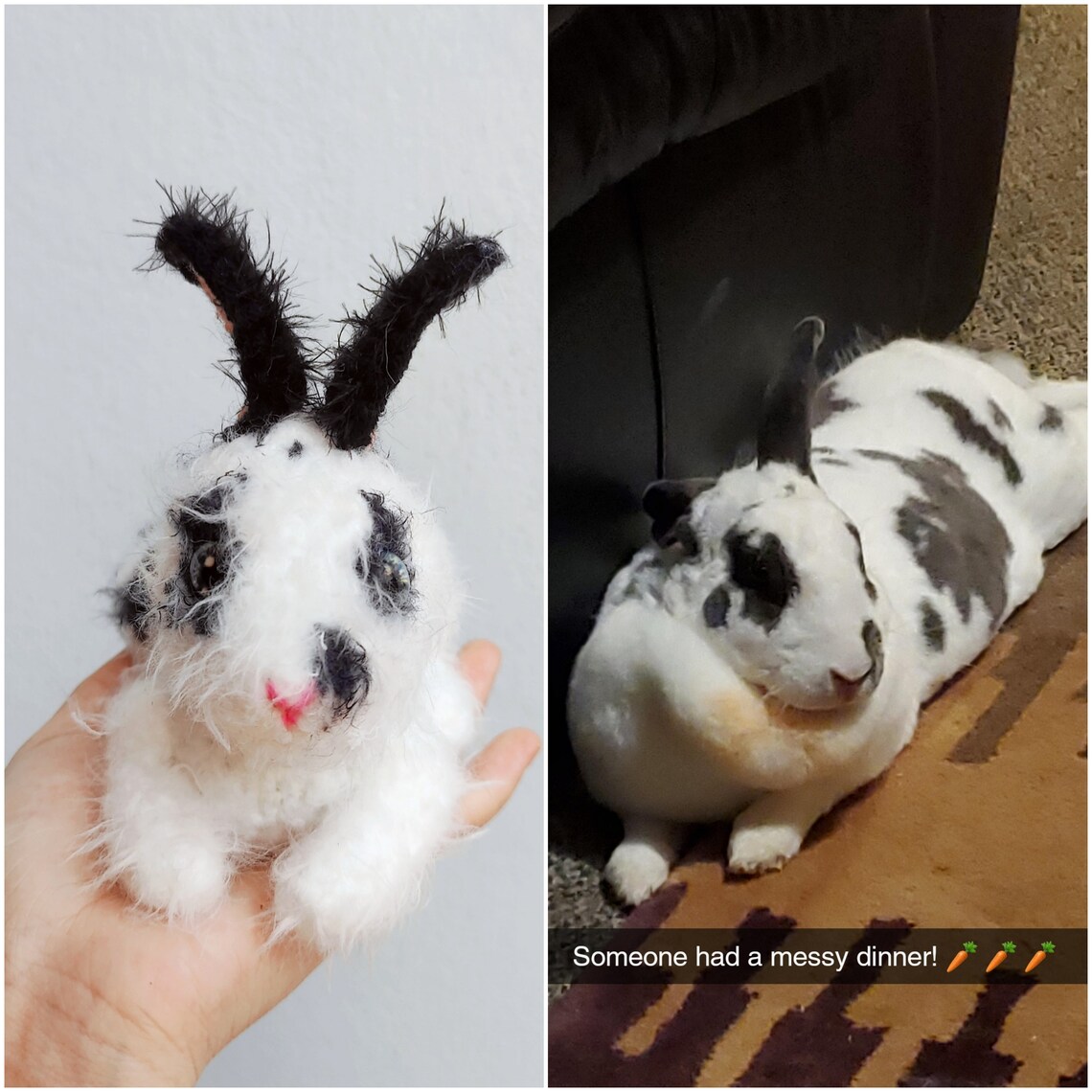 Custom Stuffed Animal Custom Pet Plush Custom Rabbit Plush - Etsy