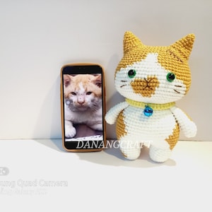 Custom Cat Plush, Custom Stuffed Cat, Cat Stuffed Animal, Custom ...