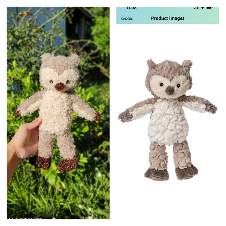 Custom Plush Doll Drawing Into Plush Custom Plush - Etsy