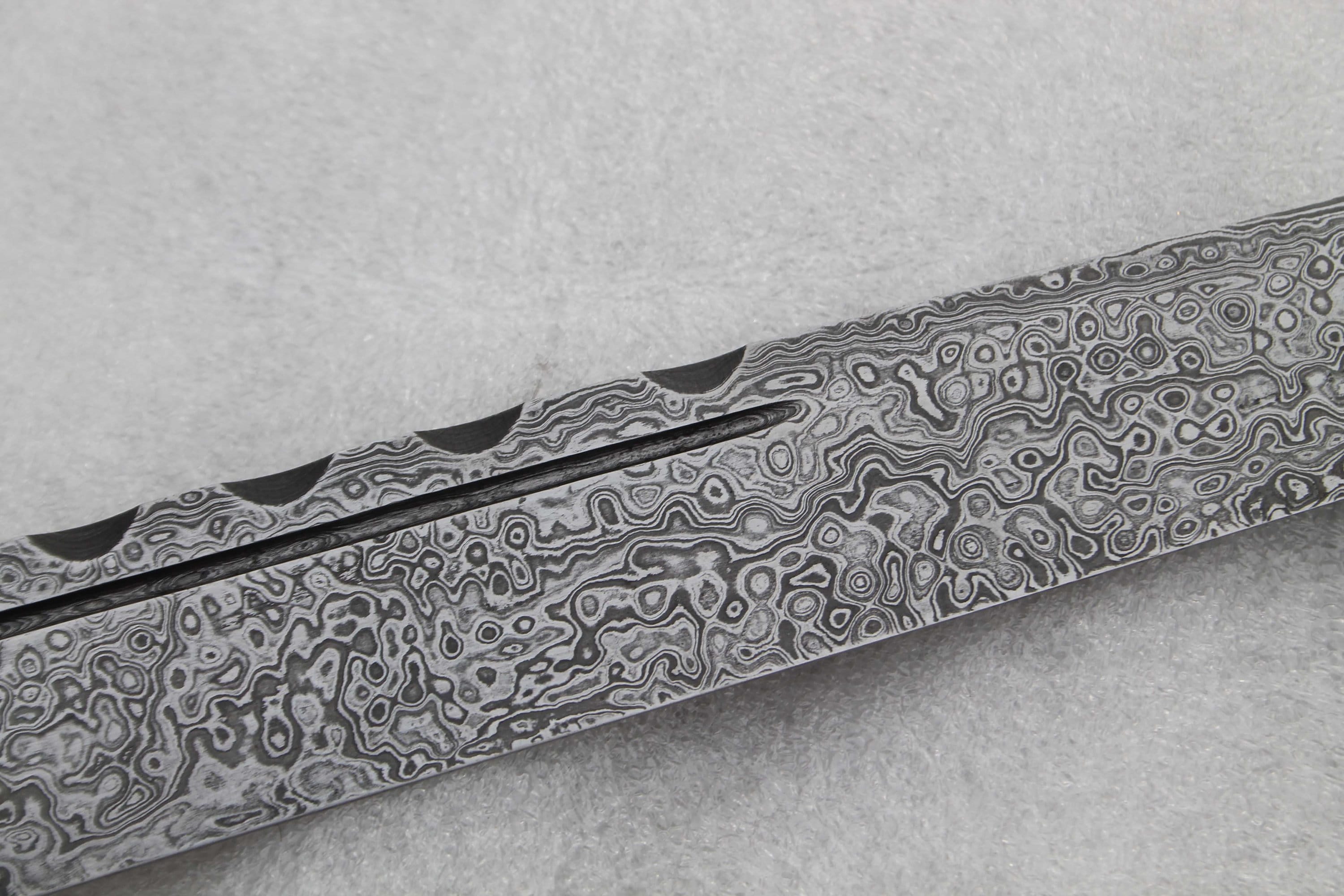 Custom Hand-forged Beautiful Raindrop Pattern Damascus Steel - Etsy