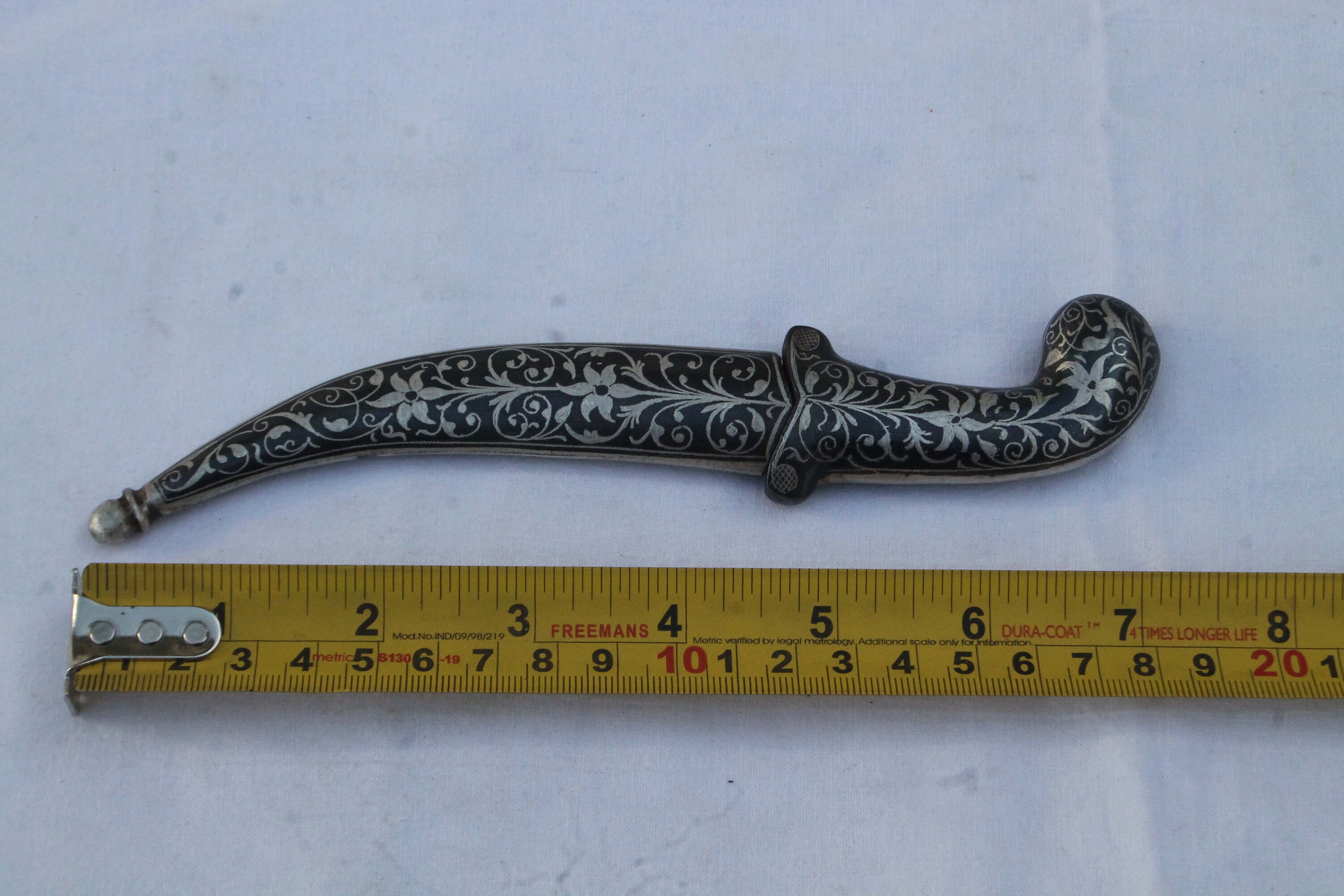 V.very Fine Maughal Silver Inlaid Wedding Dagger/ Child Dagger - Etsy