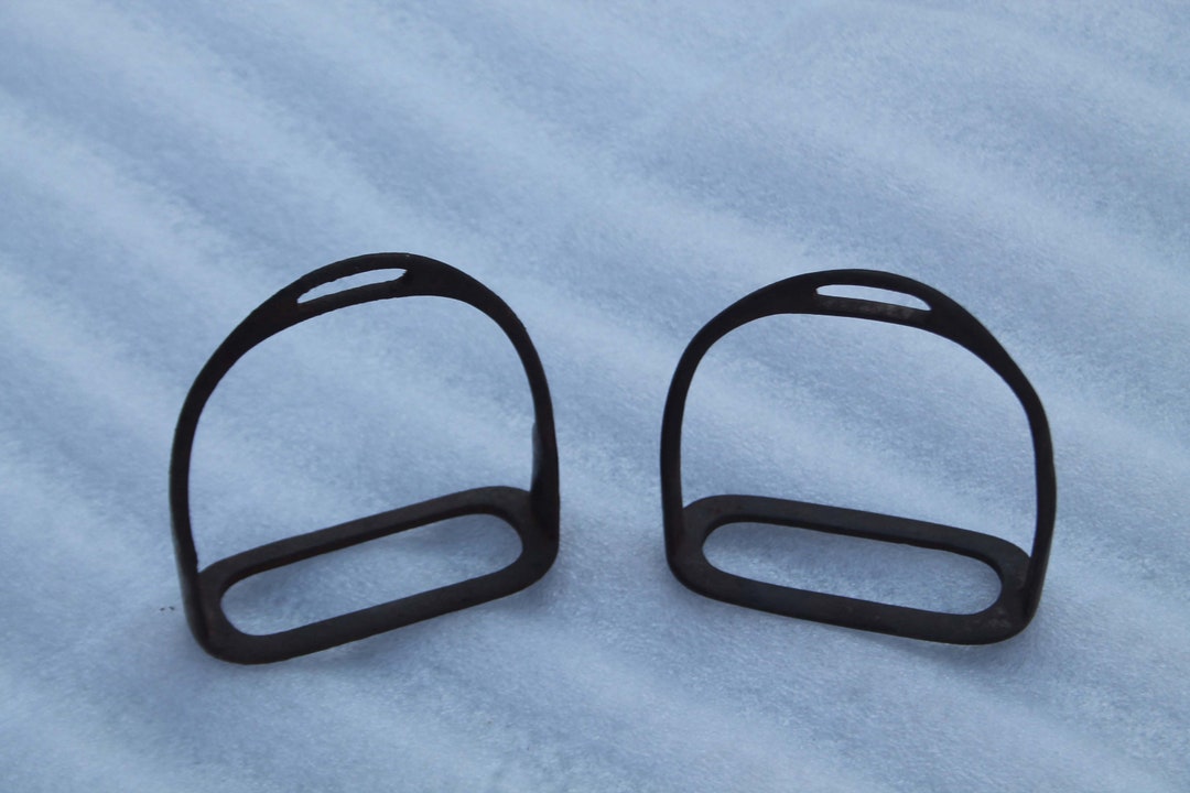 Very V. Rare Old India Vintage Collectible Horse Stirrup Pair Pedal ...