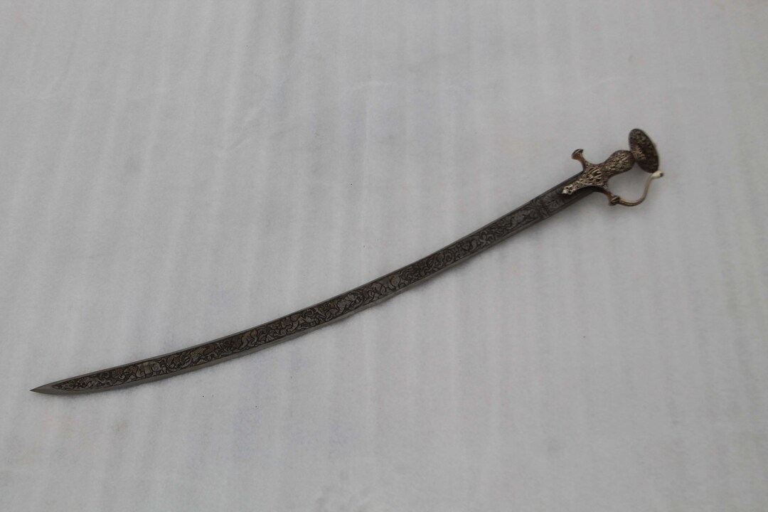 Very Very Rare Antique Mughal Indo-persian Rajput Hunting/ Shikargar ...