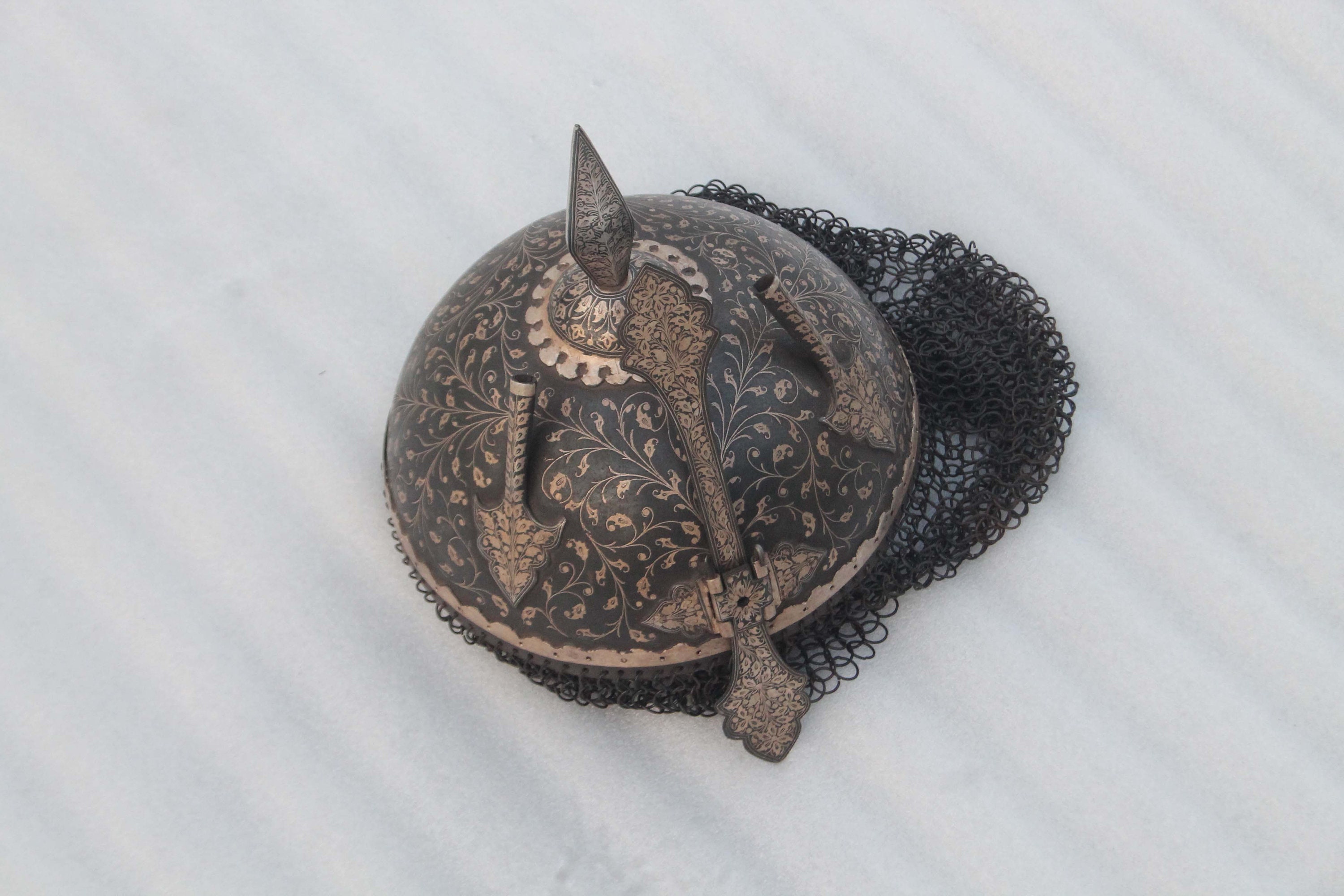 Old Antique Mughal Indo-persian Islamic Ottoman Qajar Style Helmet ...