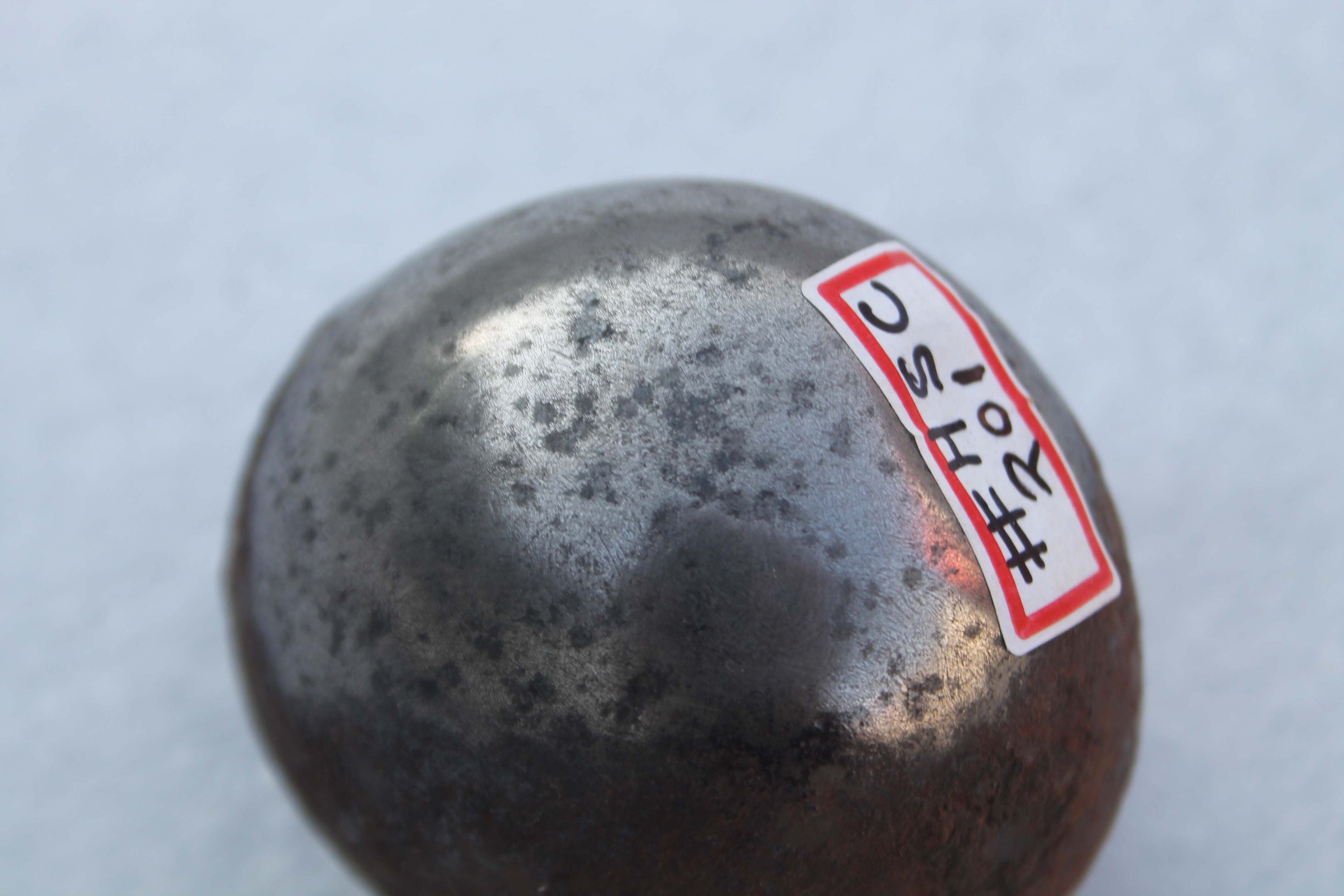 Old Antique Persian Mughal Wootz Bar Ingot Cake/canon Ball for Making ...