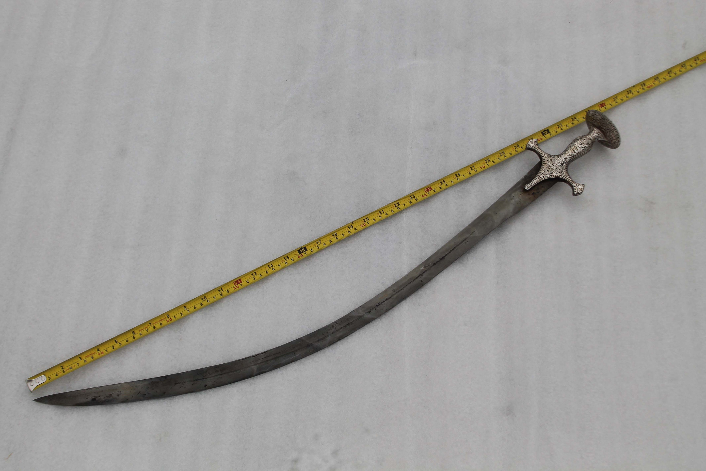 Very Very Rare Antique Mughal Indo-persian Rajput Sikh Silver ...