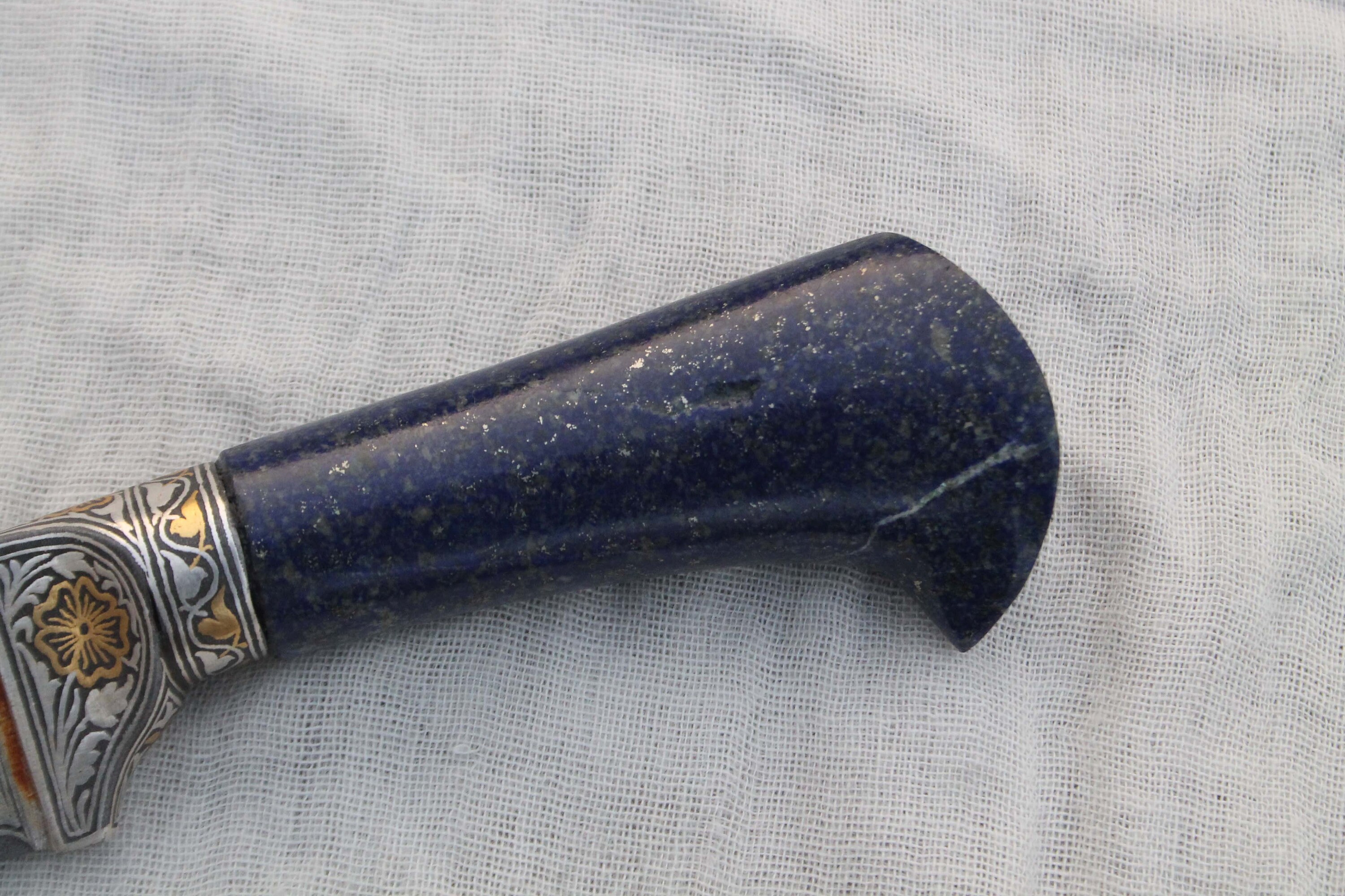 Mughal Islamic Gold & Silver Damascend Old Damascus sekela Blade ...