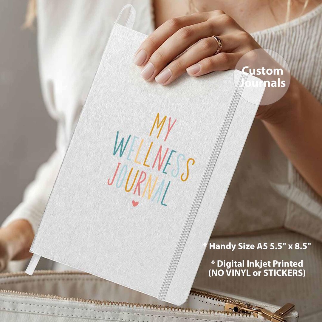 Personalized Wellness Journal - Daily Thankfulness Notebook ...
