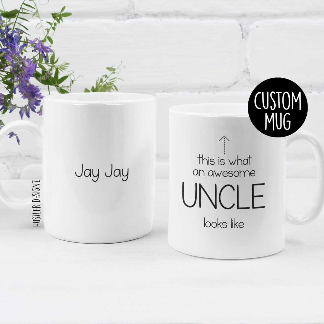 This is What an Awesome Uncle Looks Like Mug – Funny Uncle Gift – New ...