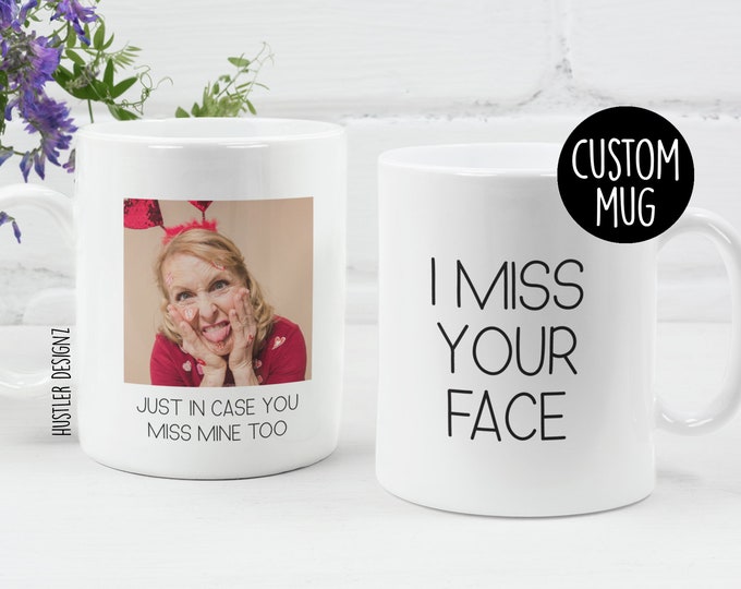 Missing You Card "i Really Miss Your Face" Greeting Card. Miss You Card ...