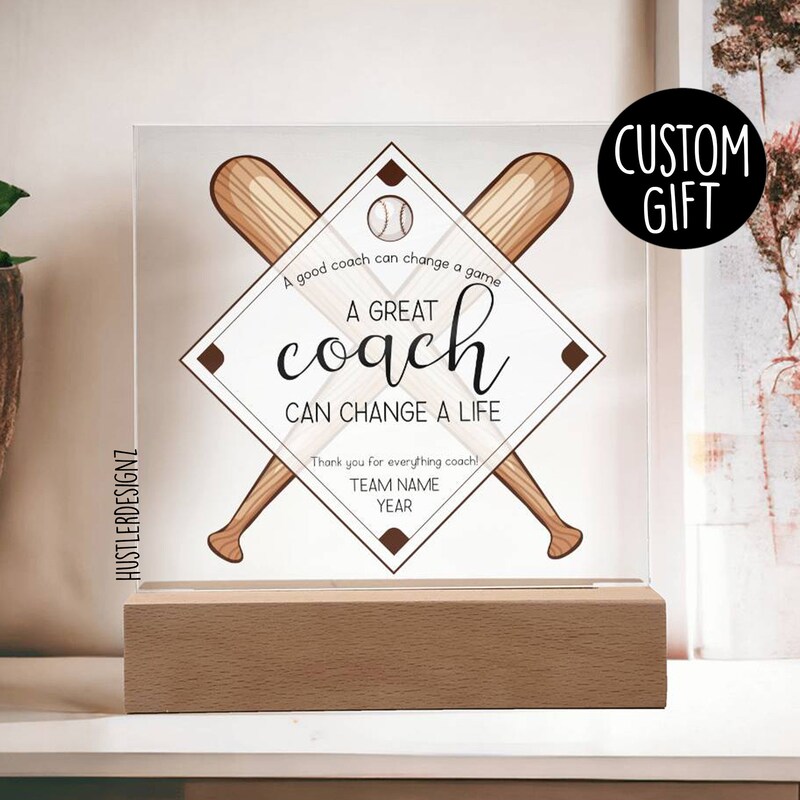 Baseball Coach Frame - Etsy