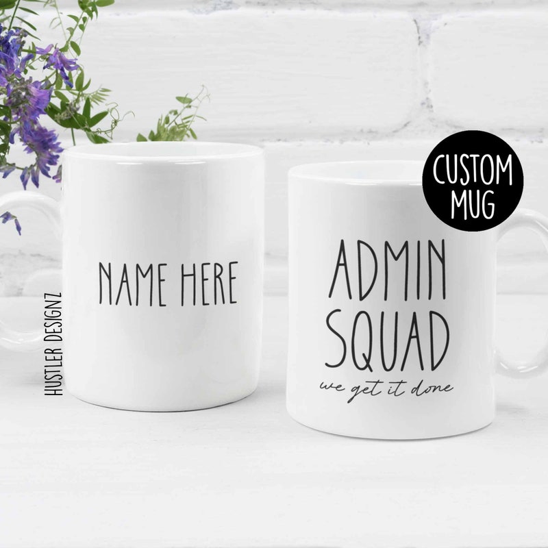 Admin Mugs - Etsy