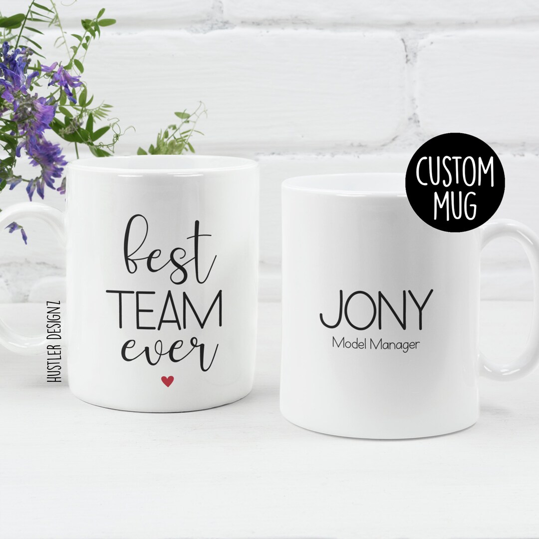 Best Team Ever Mug - Unique Team Gifts Custom Name - Gifts for ...