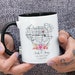 Our First Kiss Mug, Personalized Gifts, Where It All Began Map, First ...